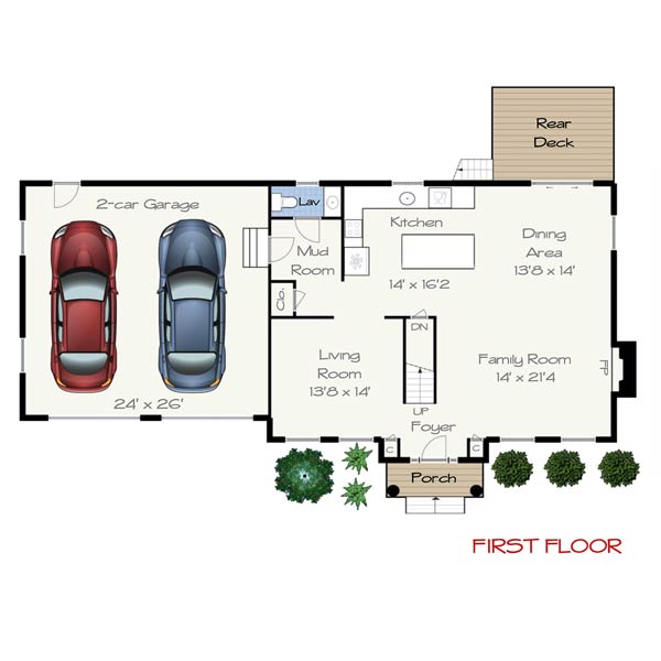 Single-Family Custom Homes Millis, MA | Floor Plans | Emerson Place